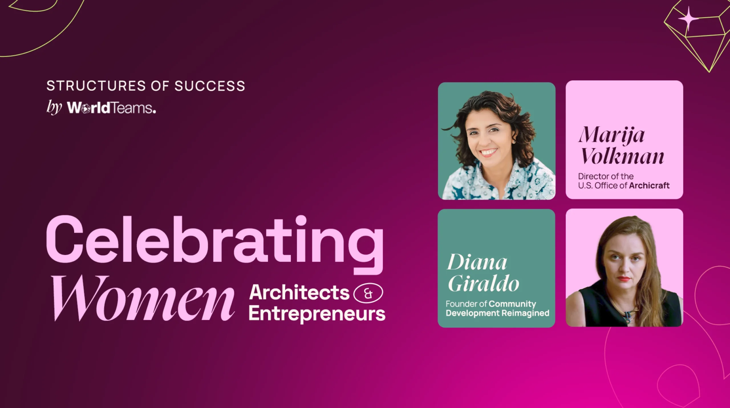 Structure of Success: Celebrating Women Architects & Entrepreneurs ...